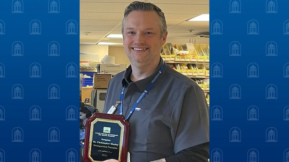 Dr. Chris Manley Receives Albany College of Pharmacy and Health ...