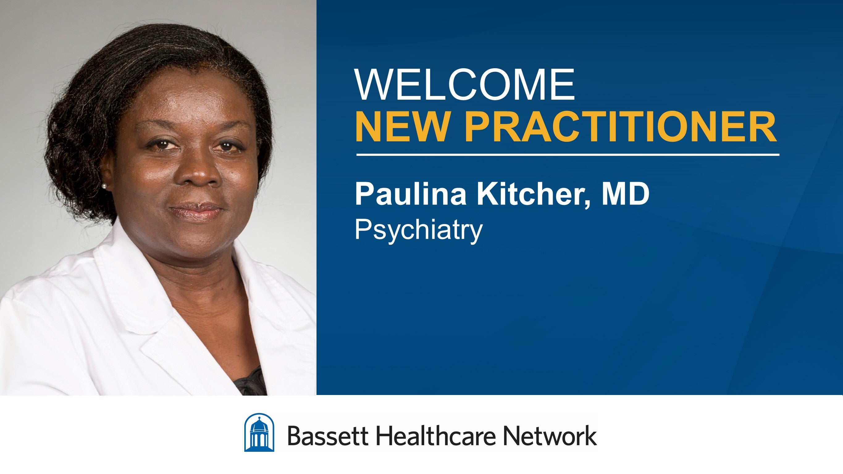 Paulina Kitcher, MD | Bassett Healthcare Network