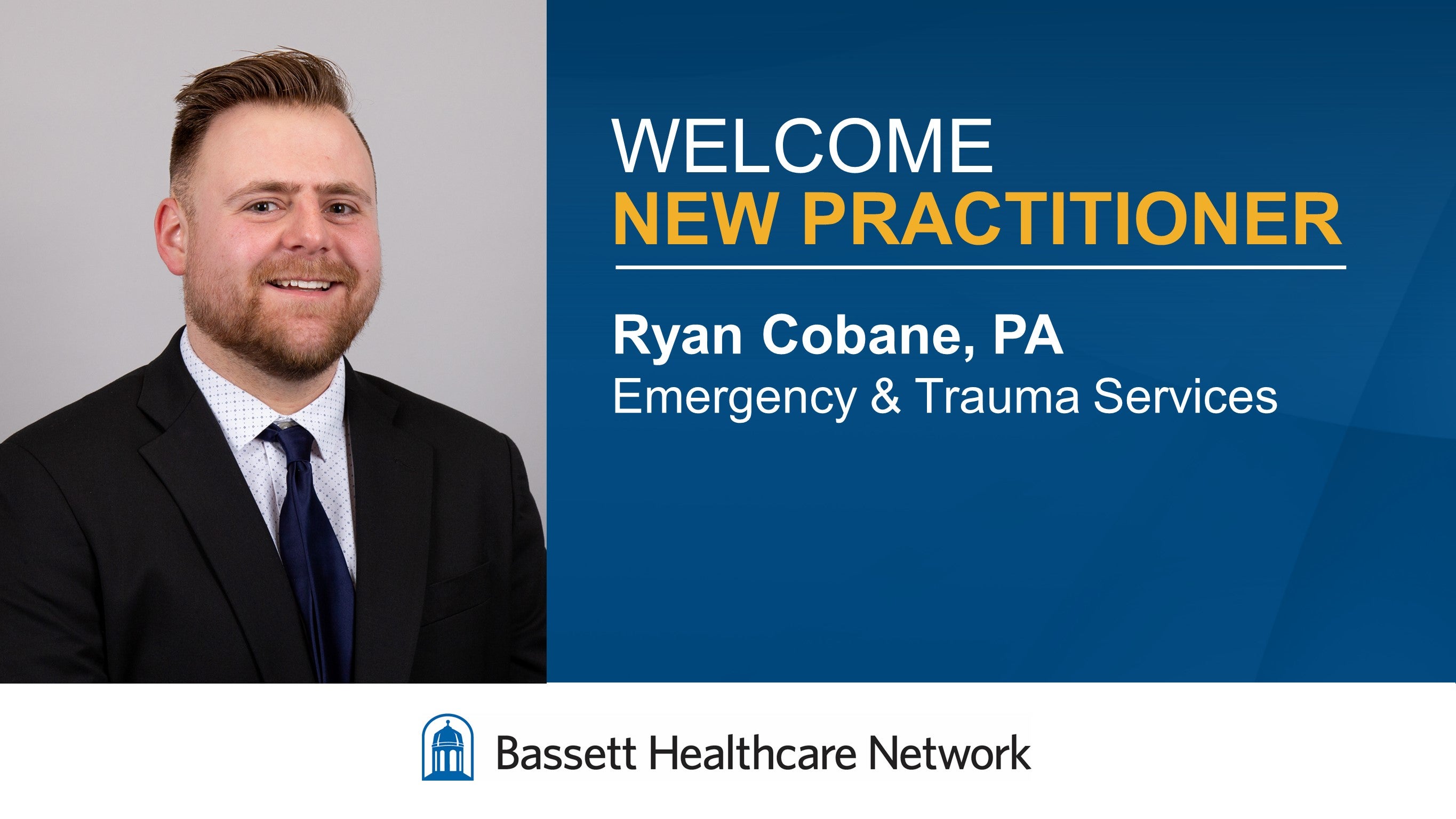 Ryan Cobane, PA-C | Bassett Healthcare Network