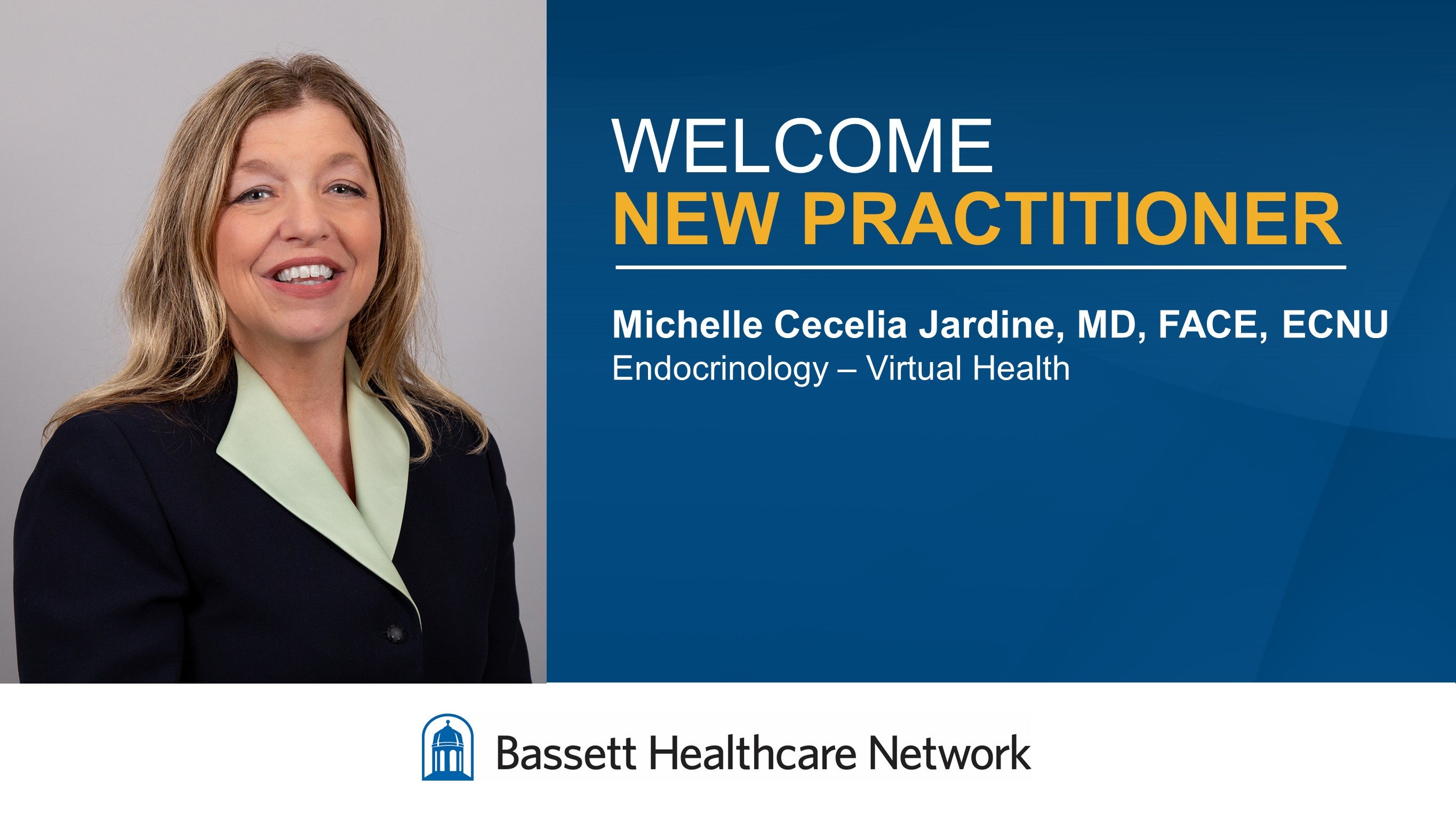 Michelle Jardine, MD, FACE, ECNU | Bassett Healthcare Network