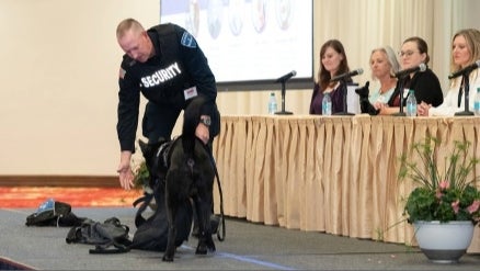 K-9 Security Team Featured at Conference