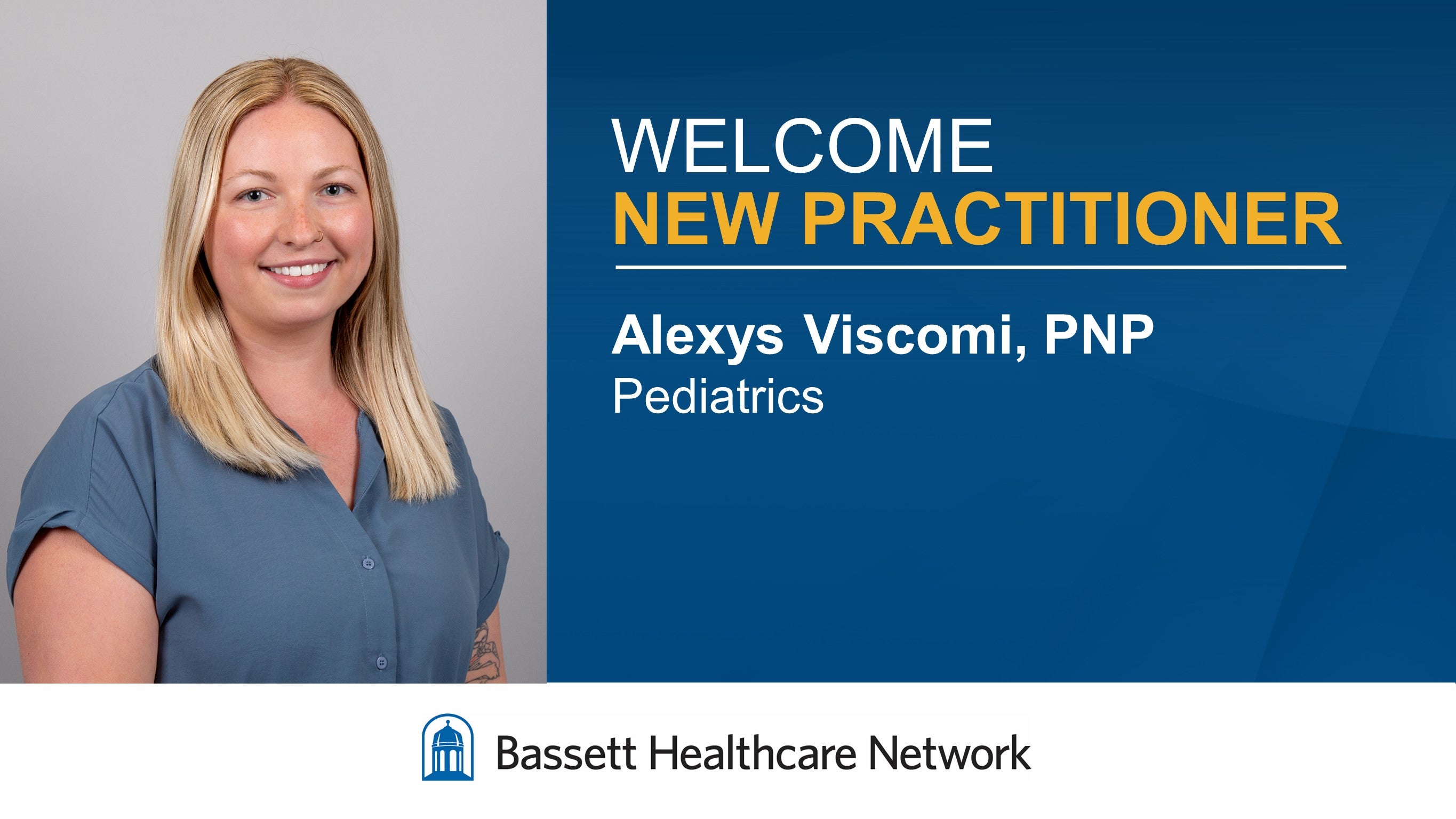 Alexys Viscomi, PNP | Bassett Healthcare Network