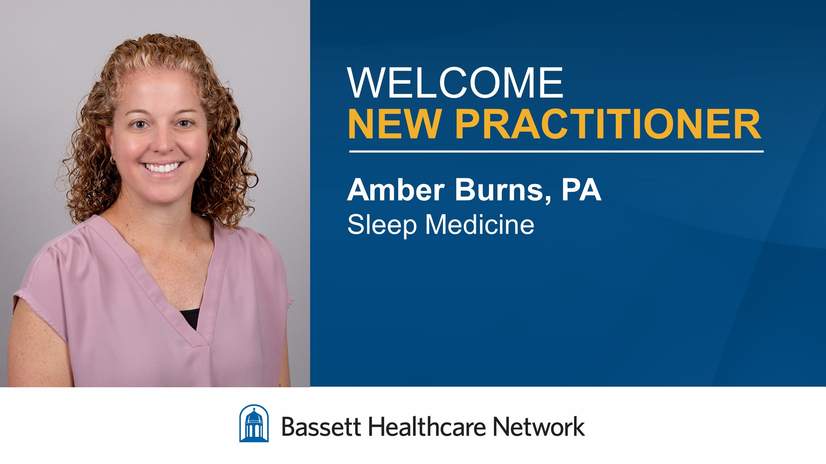 Amber Burns, PA | Bassett Healthcare Network