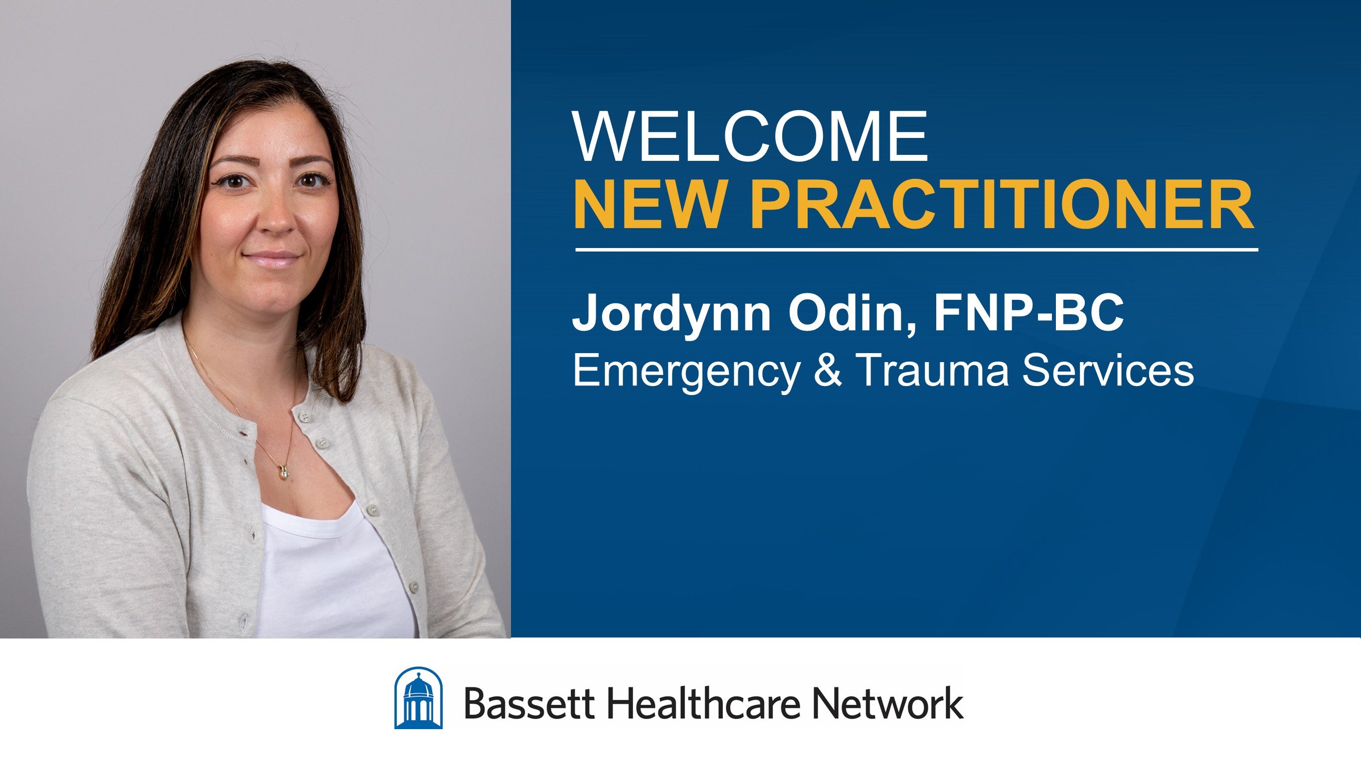 Jordynn Odin, FNP-BC | Bassett Healthcare Network