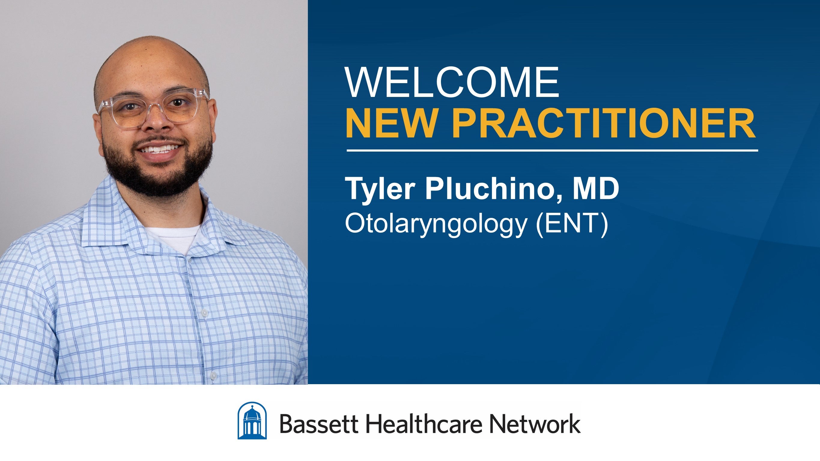 Tyler Pluchino, MD | Bassett Healthcare Network