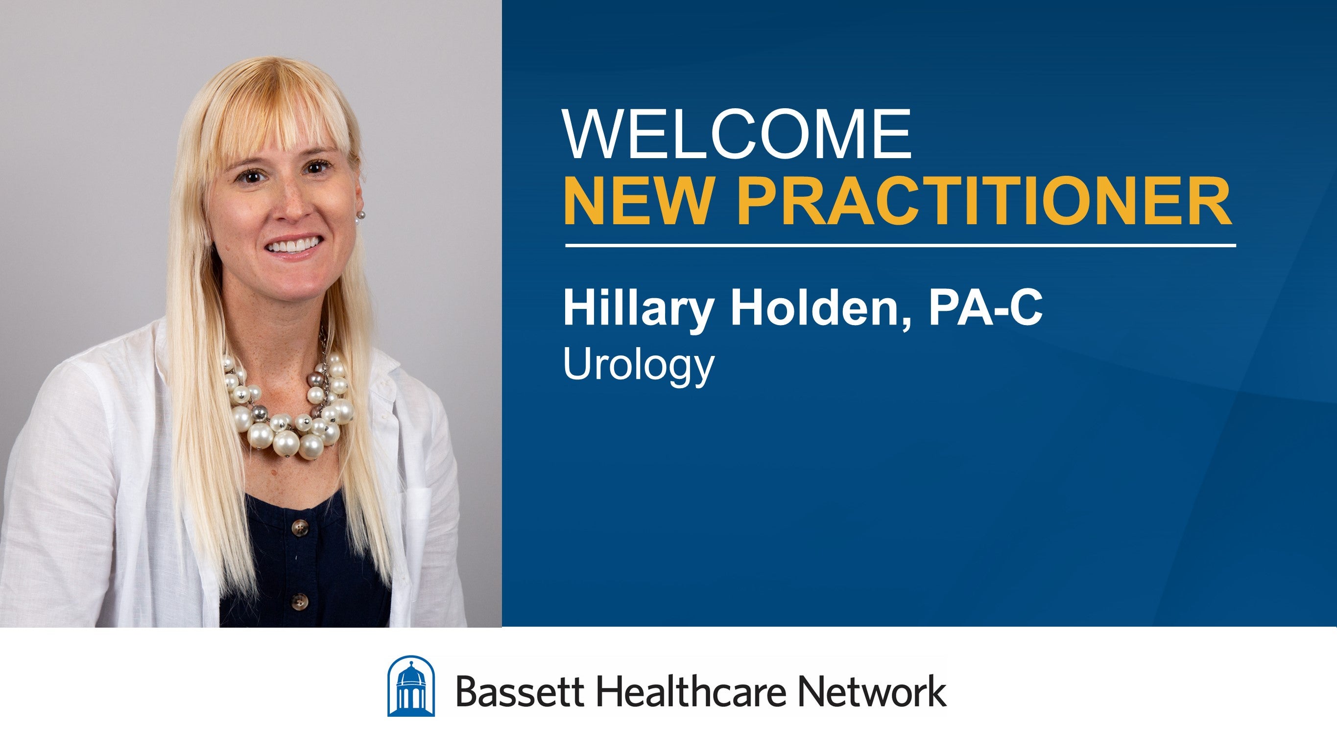 Hillary Holden, PA-C | Bassett Healthcare Network