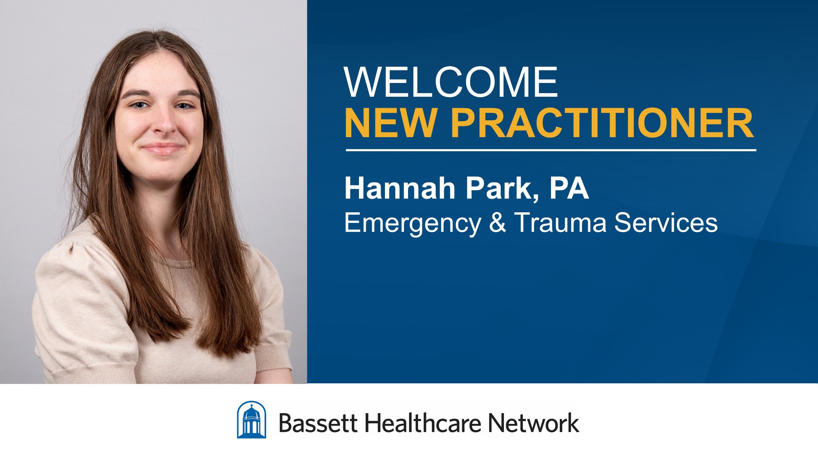 Hannah Park, PA | Bassett Healthcare Network