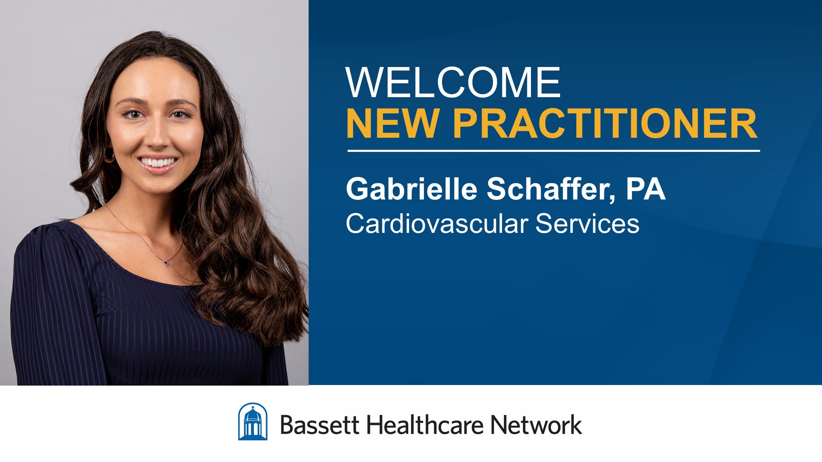 Gabrielle Schaffer, PA | Bassett Healthcare Network